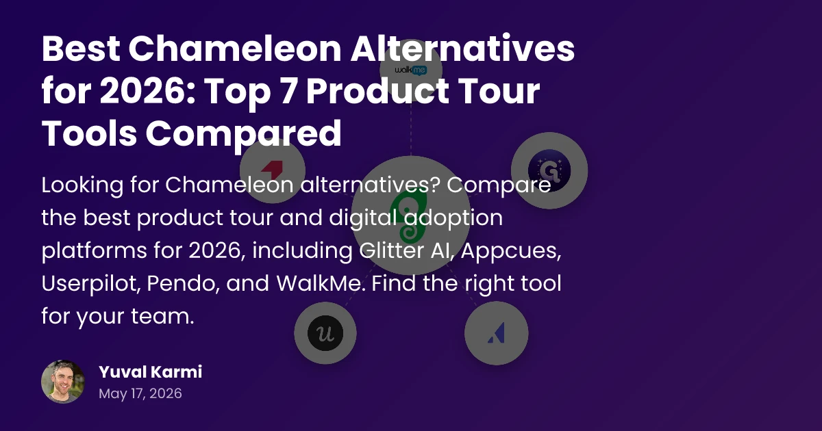 Best Chameleon Alternatives for 2026 | Top 7 Product Tour Tools ...