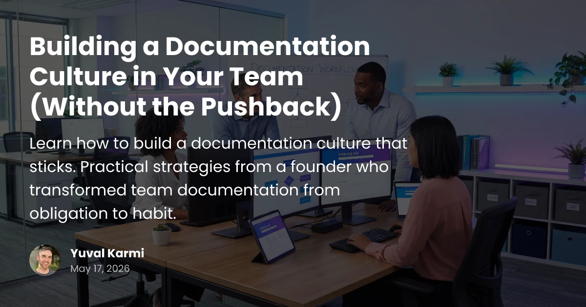 Building a Documentation Culture in Your Team | Glitter AI