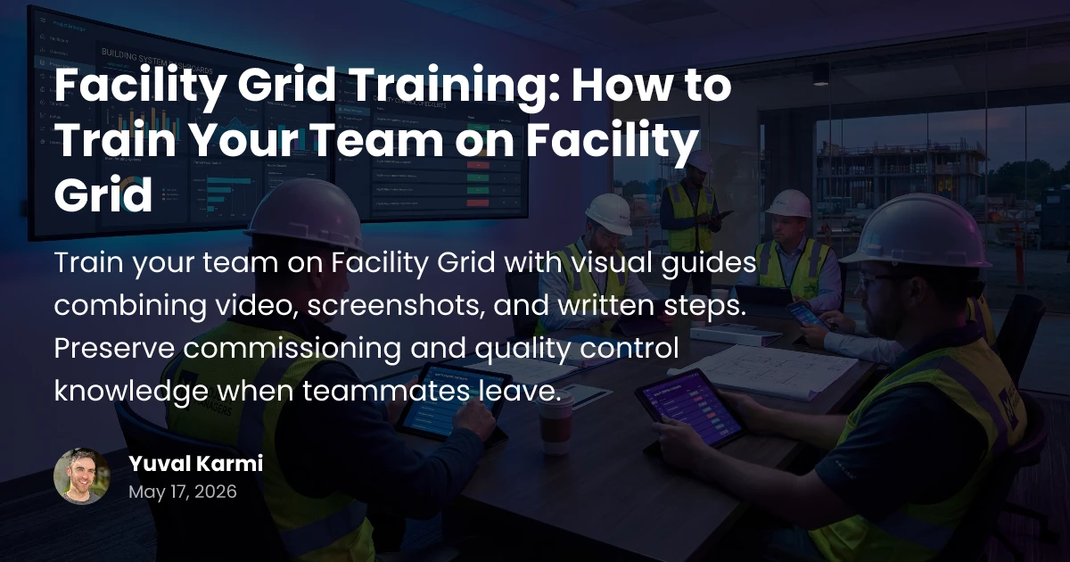 Facility Grid Training: How to Train Your Team | Glitter AI