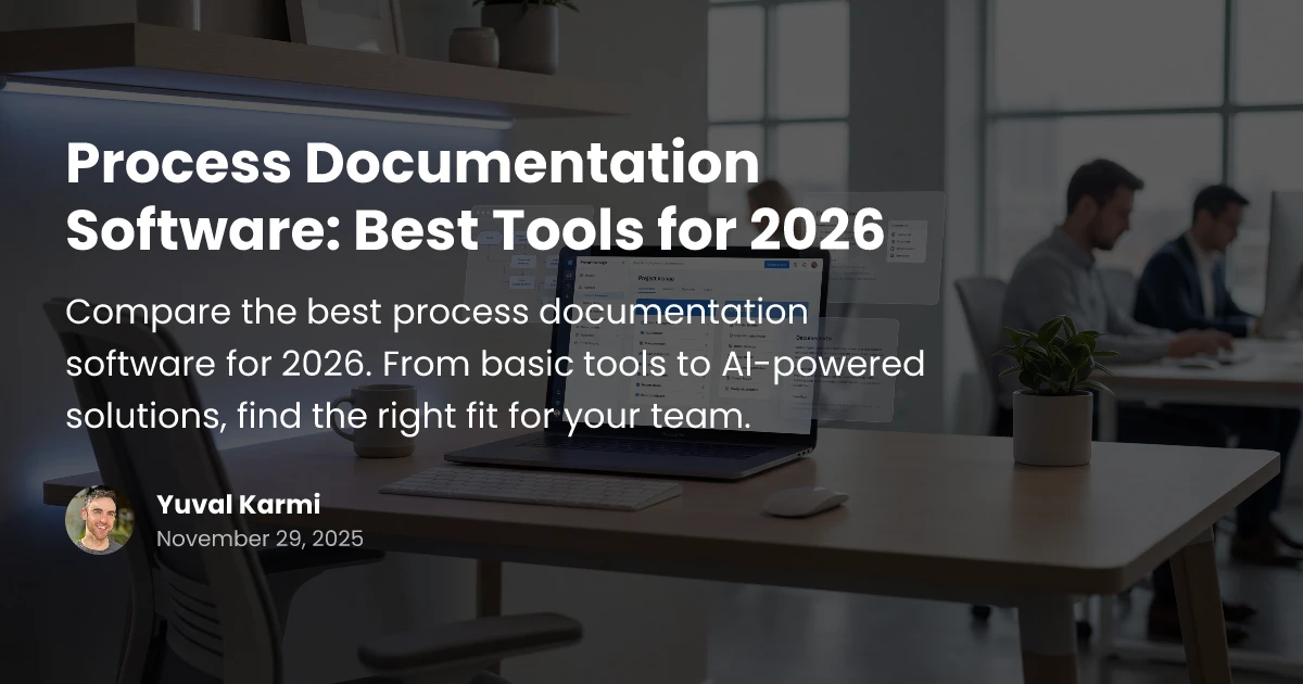 Best Process Documentation Software For 2025 Comparison Glitter Ai