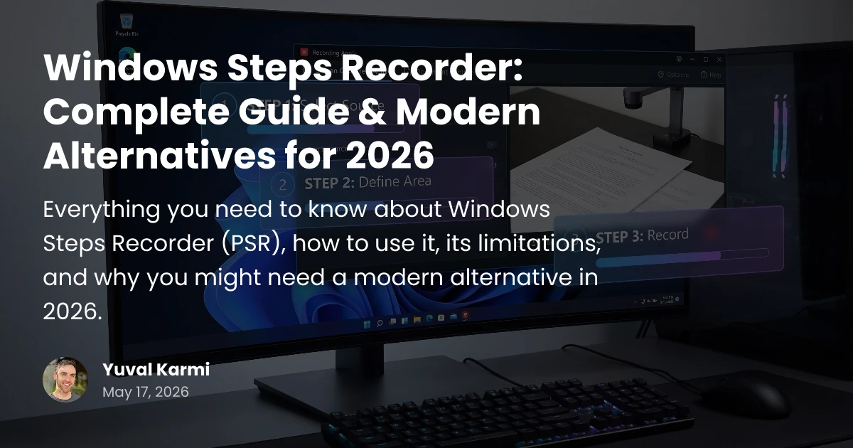 Windows Steps Recorder Guide: How to Use PSR & Best Alternatives 2026 ...