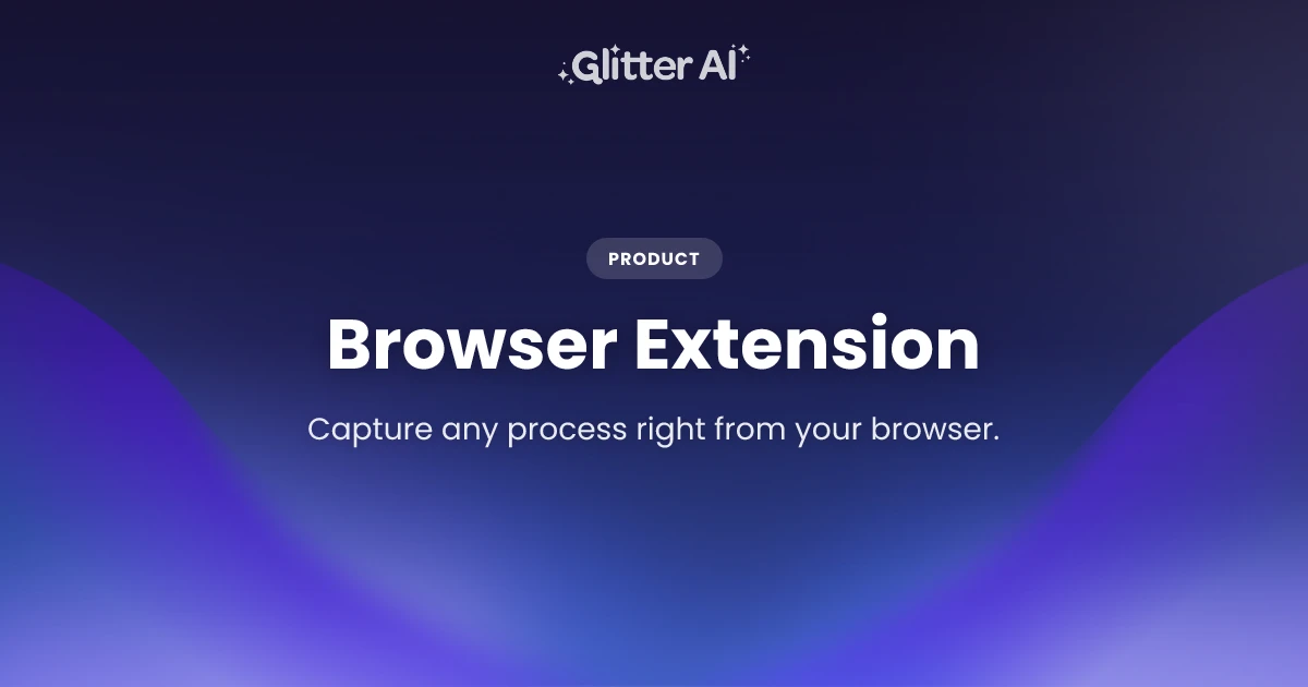 Free Chrome Extension for Step-by-Step Guides | Glitter AI